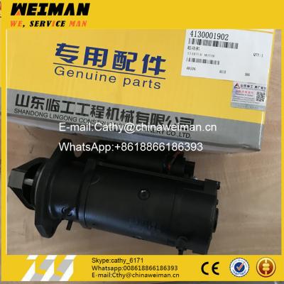 China Original LG936L Wheel Loader Spare Parts 4130001902 STARTER MOTER for sale