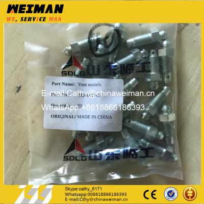 China Genuine SDLG LG958L Wheel Loader Spare Parts 4120001740 Vent nozzels for sale