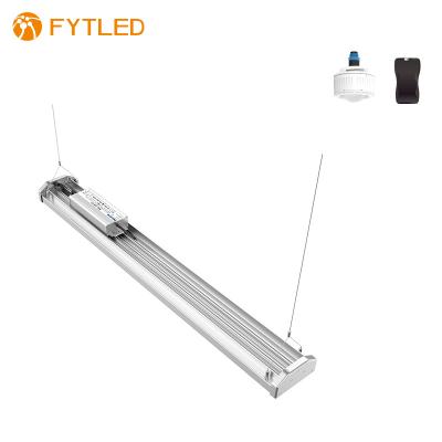 Cina Alte luci della baia di 9600LM PIR Motion Sensor Linear LED, alta illuminazione di emergenza della baia in vendita