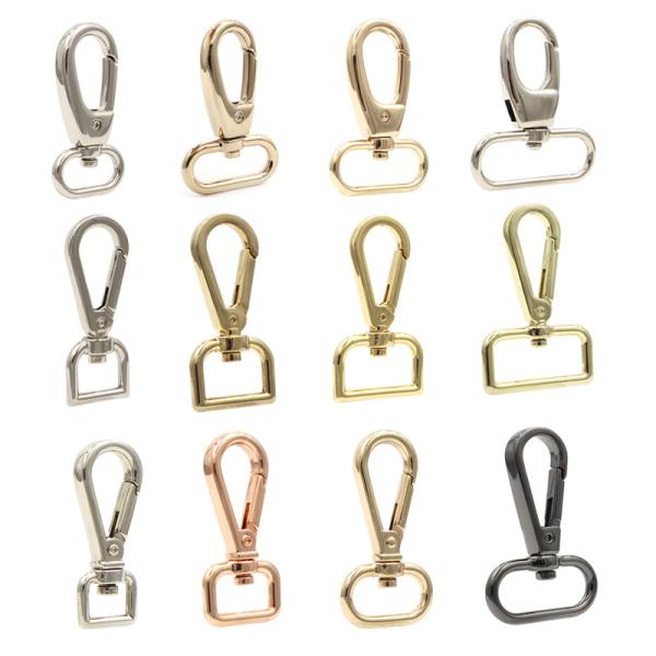 Quality 41mm Nickel Snap Hook OEM ODM Bag Snap Hook For Handbag Hardware for sale