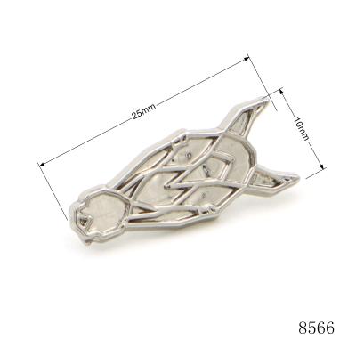 China Zinc Alloy Accessories Personalized Metal Horse head logo rivet for Riding suit for sale