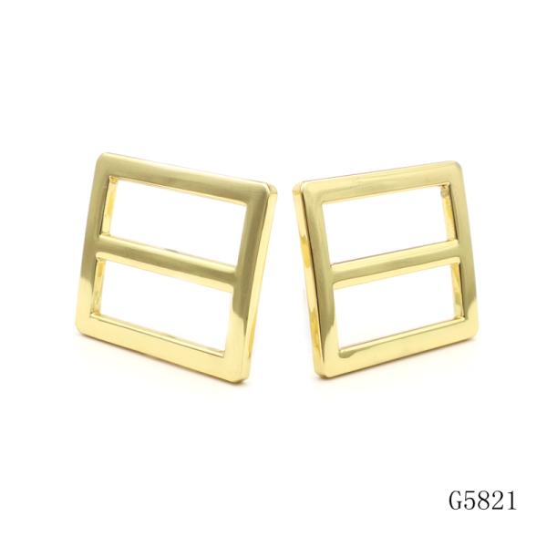 Quality 26mm Strap Adjuster Buckle Tri Glide Zinc Alloy Buckle Gold for sale