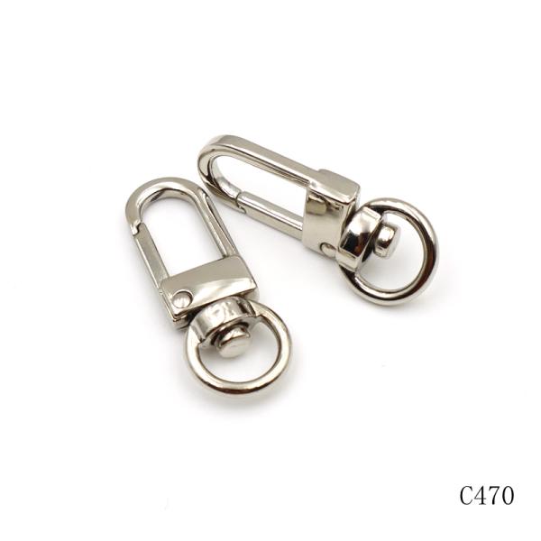 Quality Small Swivel Snap Hook Flat Key Chain Snap Hook 35mm For Key Ring for sale