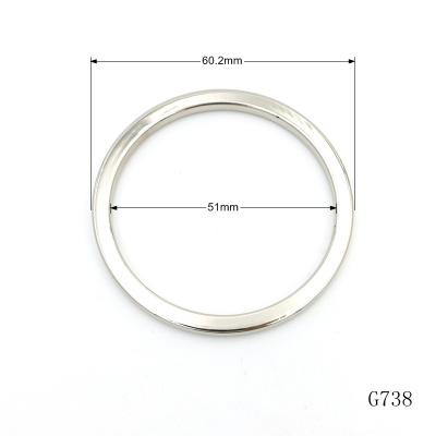 China OEM ODM Metal O Ring 60mm Die Cast Ring For Hardware And Crafts for sale