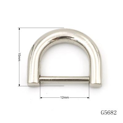 China Zinc Alloy Metal D Ring Anti Fade Openable D Ring Corrosion Resistant for sale