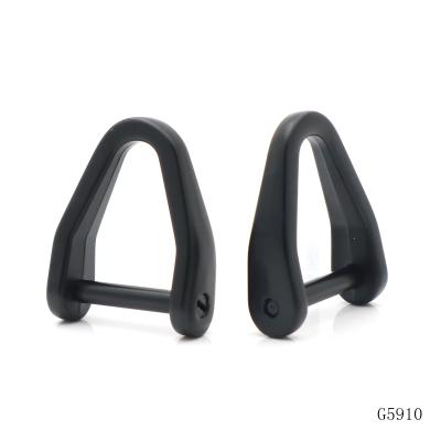 China Matte Detachable D Ring Black Screw D Rings OEM ODM For Handbag for sale