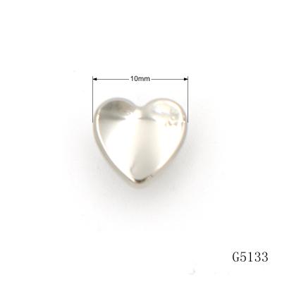 China Flat Zinc Alloy Rivet 10mm Corrosion Resistant Metal Rivets For Leather for sale