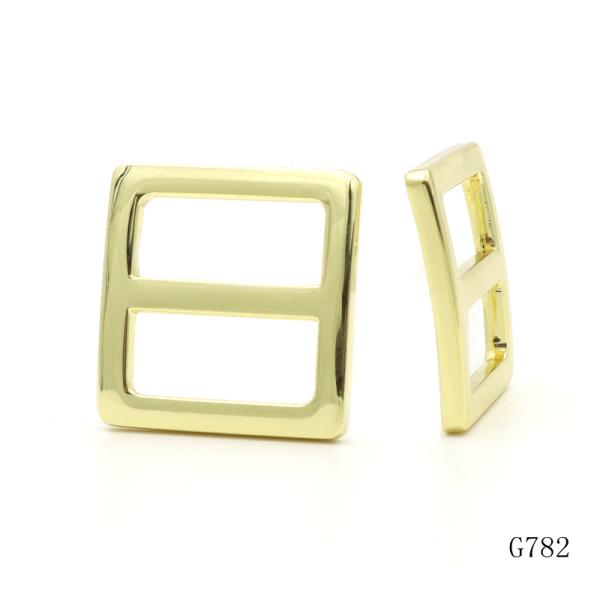 Quality 19mm Webbing Adjustment Buckle OEM ODM Tri Glide Buckles For Lady Handbag for sale