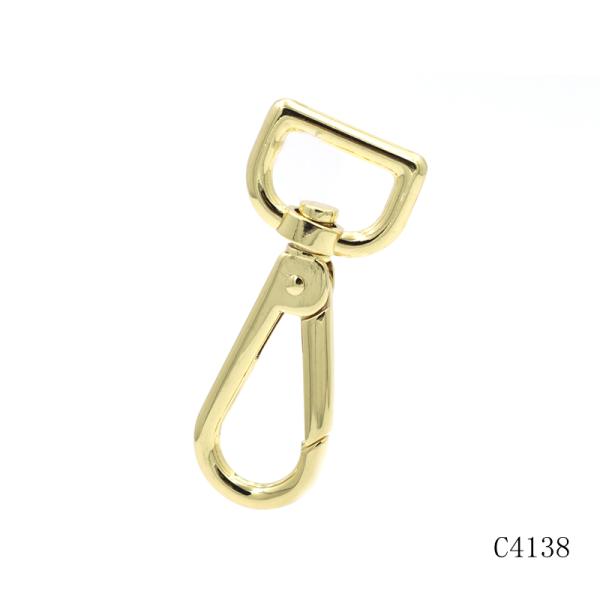 Quality 21mm Swivel Bolt Snap Hook Zinc Alloy Webbing Snap Hook OEM ODM for sale