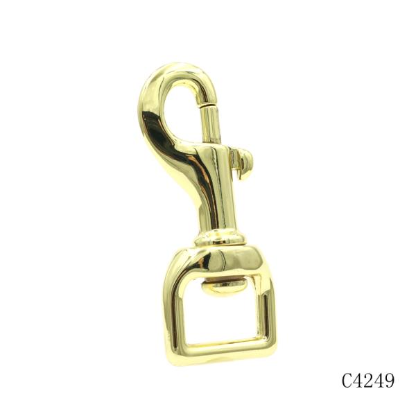 Quality Heavy Duty Swivel Snap Hook 20mm Pet Leash Hook Gold / Gunmetal for sale