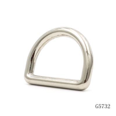 China 1 Inch Metal D Ring Anti Rust Dog Collar D Ring Customization for sale