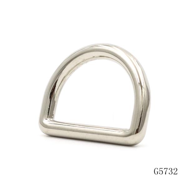 Quality 1 Inch Metal D Ring Anti Rust Dog Collar D Ring Customization for sale