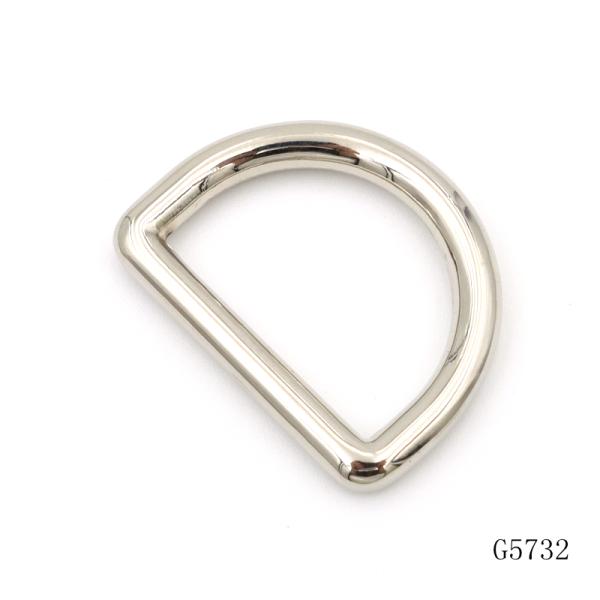 Quality 1 Inch Metal D Ring Anti Rust Dog Collar D Ring Customization for sale