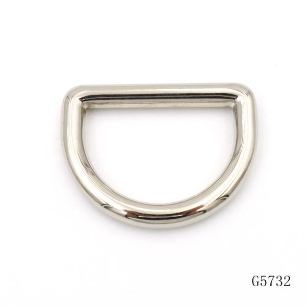 Quality 1 Inch Metal D Ring Anti Rust Dog Collar D Ring Customization for sale