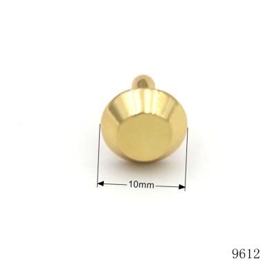 China 10mm Zinc Alloy Rivet Decorative Handbag Rivet OEM ODM Bag Accessories for sale
