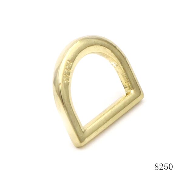 Quality Zinc Alloy Custom Logo Engraved Gold Metal D Ring Buckle for Handbags Decorative for sale