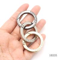 China Custom Metal Spring O Ring 20mm to 50mm Push Gate Ring Bag Accessories OEM for sale