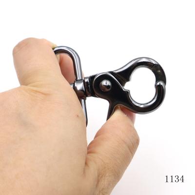 China Heavy Duty Swivel Trigger Snap Hook 38.5mm Inner Width Leather Bag Shoulder Strap Clasp for Tool Bag Hardware for sale