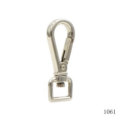 China 10mm Gun Metal Nickel Swivel Snap Hook Swivel Bag Snap Hook For Handbag Hardware Accessories for sale