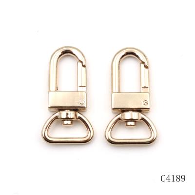 China Quality Metal Keychain Clasp Hook OEM ODM Metal Snap Hooks Bag Accessories for sale