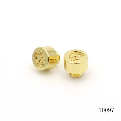 China Premium Metal Logo Rivet Stud Custom Thick Rivet with Screw for Leather Decoration Bag Garment Jeans for sale