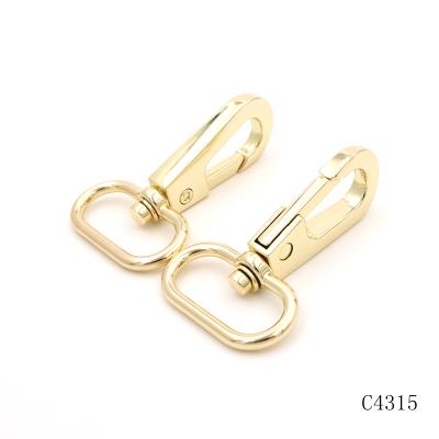 China Bag Accessories Quality Metal Snap Hook 26mm Swivel Snap Hook Clip Keychain Hardware for sale