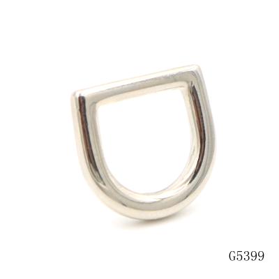 China 12mm Heavy Duty Zinc Alloy Die Cast Metal D Ring Hardware for Bag for sale