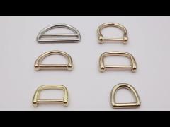 Round Metal D Rings