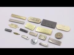 High Quality Custom Metal Logo Tag