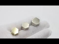 Hexagonal zinc alloy metal rivets for decoration