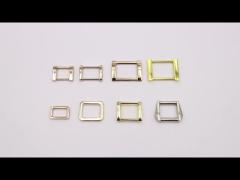 High End Bag Hardware Strap Buckle Metal Rectangle Buckle for Bag's Making