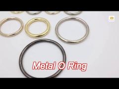 corrosion resistant flat o rings 20mm zinc alloy rings with engraving logo
