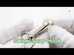 rose gold plating bag snap clasp 15.5mm snap hook for bag hardware