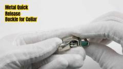 16mm Webbing Metal Insert Buckle Quick Release Buckle for Pet Collars & Bags