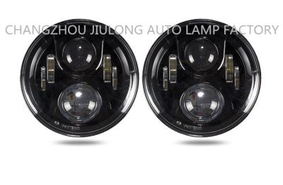 China Automobile spare parts-J e e p Wrangler Parts-Head Lamp Generation II DOT test passed,LED,Black for sale
