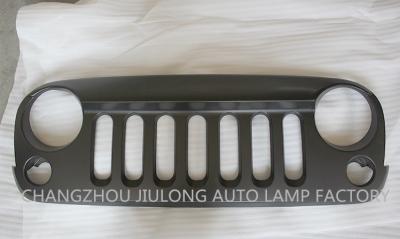 China Automobile spare parts-J e e p Wrangler JK Parts-front Grille Big-eye Bird 126X50X15,BLACK,WHITE for sale