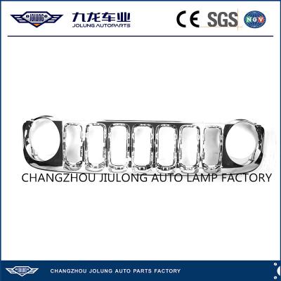 China JOLUNG Jeep Parts-Jeep Renegade 4x4-Offroad parts-Chrome Grille for 2016 Jeep Renegade,white,ABS for sale