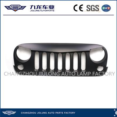 China New Jeep Wrangler Bird Grille-Front Grill for 4x4 Wrangler-ABS Plastic Black Bird Grille for sale