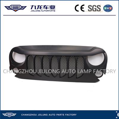 China Warcraft Grille for 07+ Jeep Wrangler-ABS Plastic Black Wrangler Warcraft Grille,Black for sale
