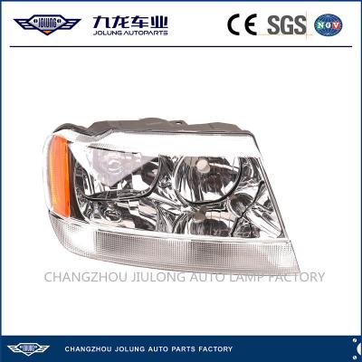 China JOLUNG Jeep Car Accessories Head Lamp for Grand Cherokee OEM 55155576AG/55155577AG for sale