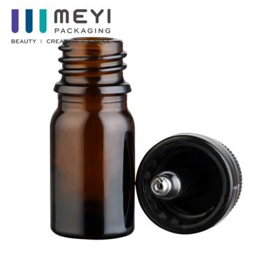 China Round Dropper Glass Bottles For Essential Oils Screen Printing for sale