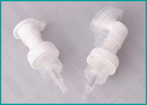 30 ML 액체 면도를 위한 솔 머리를 가진 둥근 백색 거품 비누 펌프 병
