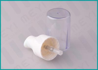 China 24/410 Plastic Treatment Pump / Liquid Foundation Pump With AS Transparent Overcap for sale