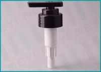 China Smooth Black Lotion Pump Dispenser , Plastic Soap Dispenser Pump Replacement for sale