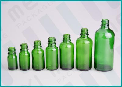China Green Glass Dropper Bottles , 10ml 20ml 30ml E-Liquid Dropper Bottle  for sale