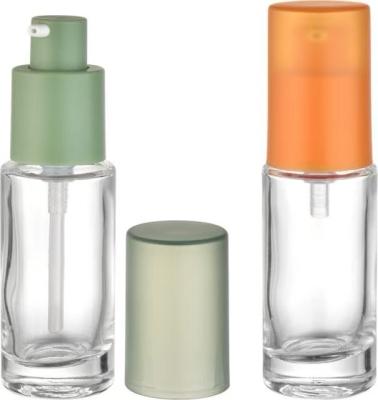 China Controlled Dispensing 0.25ml Dosage Cosmetic Airless Pump Bottle With PP Cap for sale