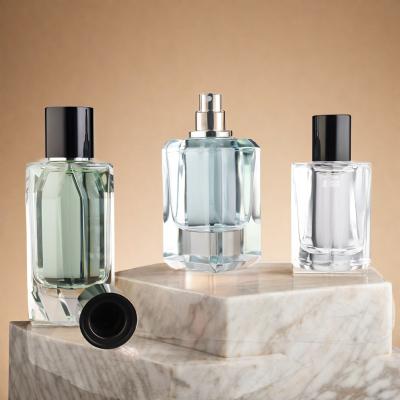 China 30ml Gold Serum Mist Spray Bottle with Pump Glass Screen Printing for Perfume and Cosmetics for sale