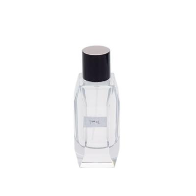 China 2021 Luxury 70ml Manufacturer High Quality Polished Glass Bottle for Perfume Aluminum Spray Cap Uesed for Perfume for sale