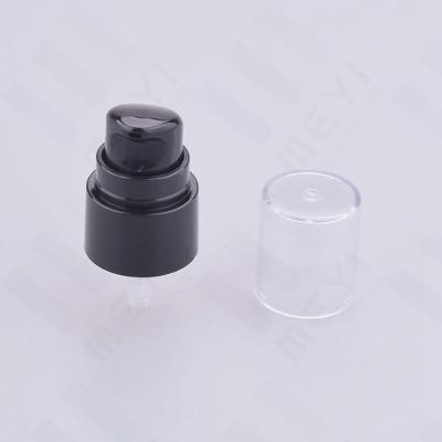 Cina pompa crema di plastica nera di trattamento di 20mm in azione per la bottiglia cosmetica in vendita