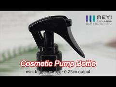 24/410 pet 200ml bottle packaging with trigger spray pump